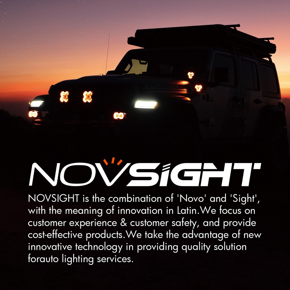 NOVSIGHT Outdoor Car Side Awning Rooftop Tent 6.6x9.8' SUV VAN ...