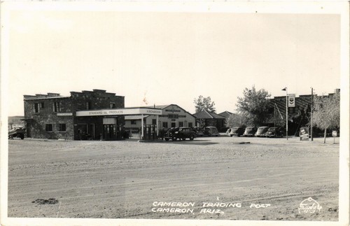 PC CPA US, AZ, CAMERON, CAMERON TRADING POST, REAL PHOTO POSTCARD ...