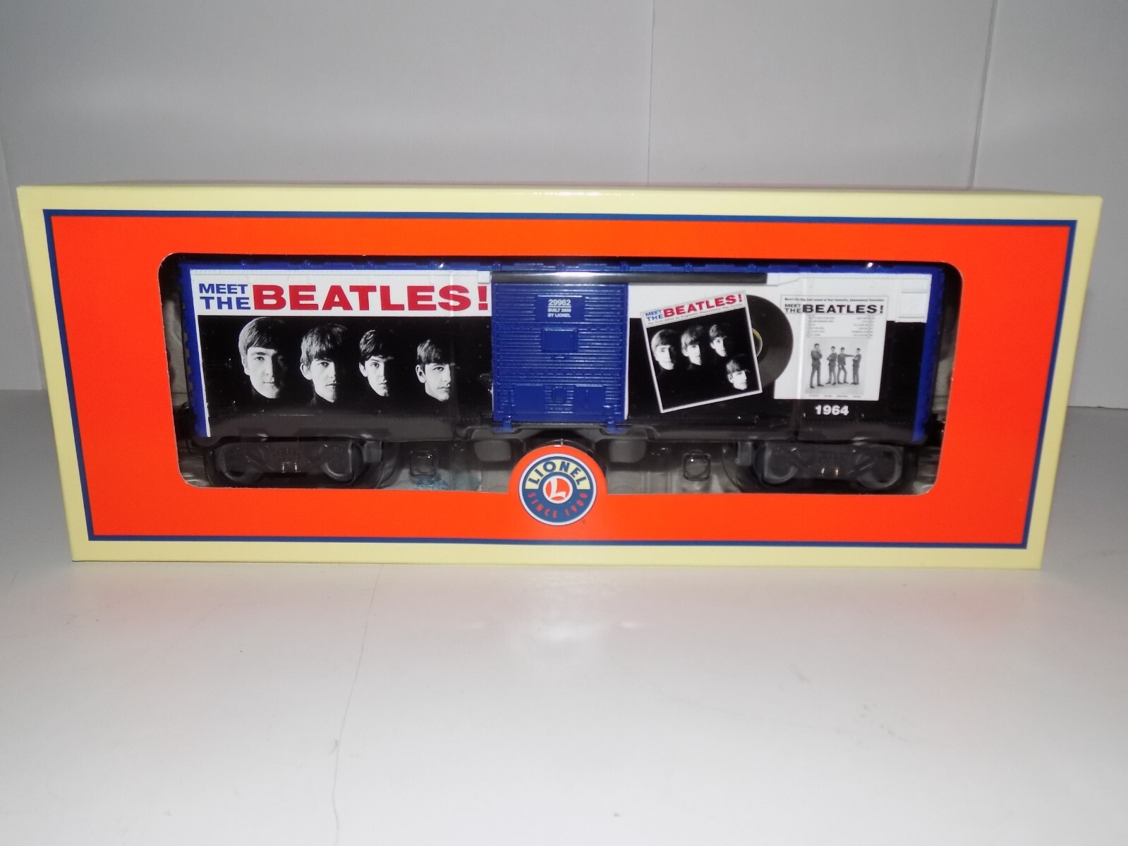 Lionel Trains RARE Introducing The Beatles Box Car 2 Pack Item #6-29961 ...