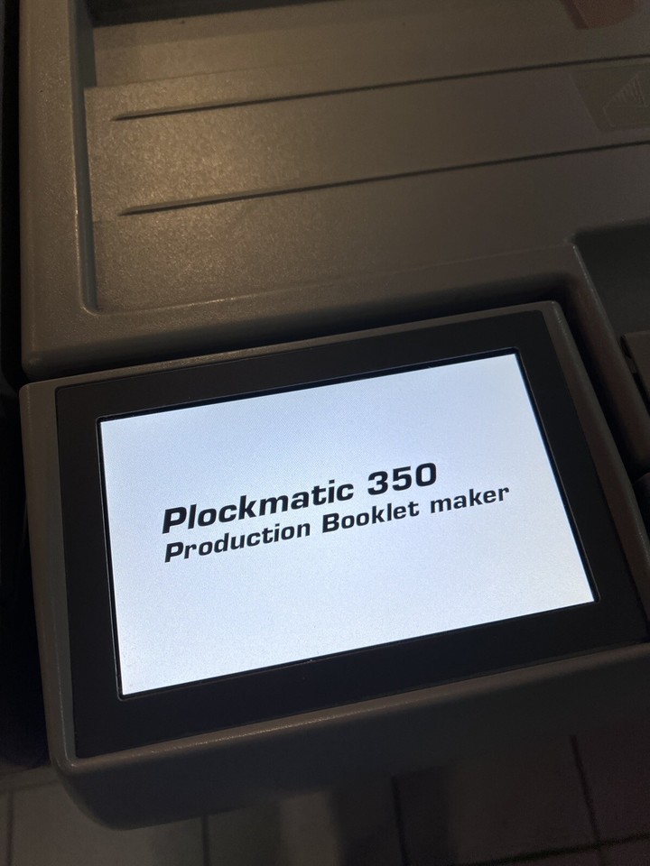 Plockmatic PBM-500 Upgraded booklet Maker for Ricoh Pro Series | eBay