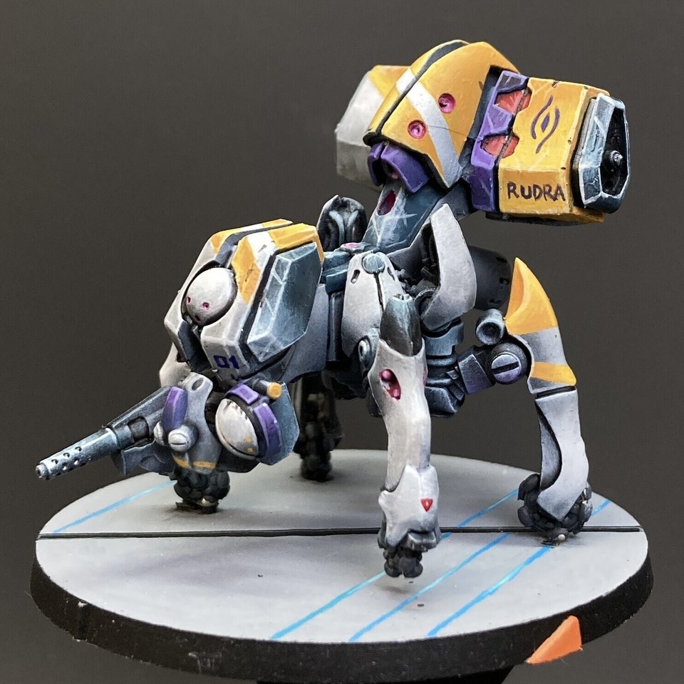 Infinity Aleph Dakini Tacbots Presale Painted Gallery Army Miniature ...