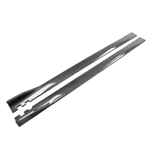 Front Bumper Lip Rear Splitter Spoiler Side Skirt Carbon Fiber For ...