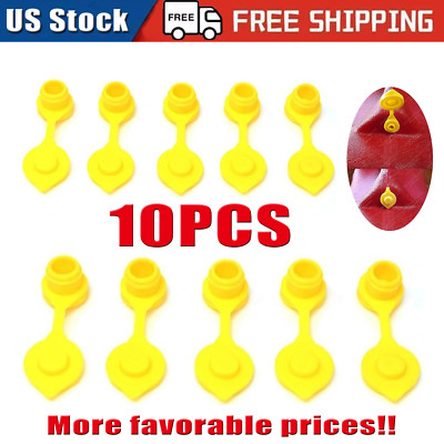 10Pcs Yellow Fuel Gas Can Jug Vent Cap Blitz Scepter Essence Midwest ...