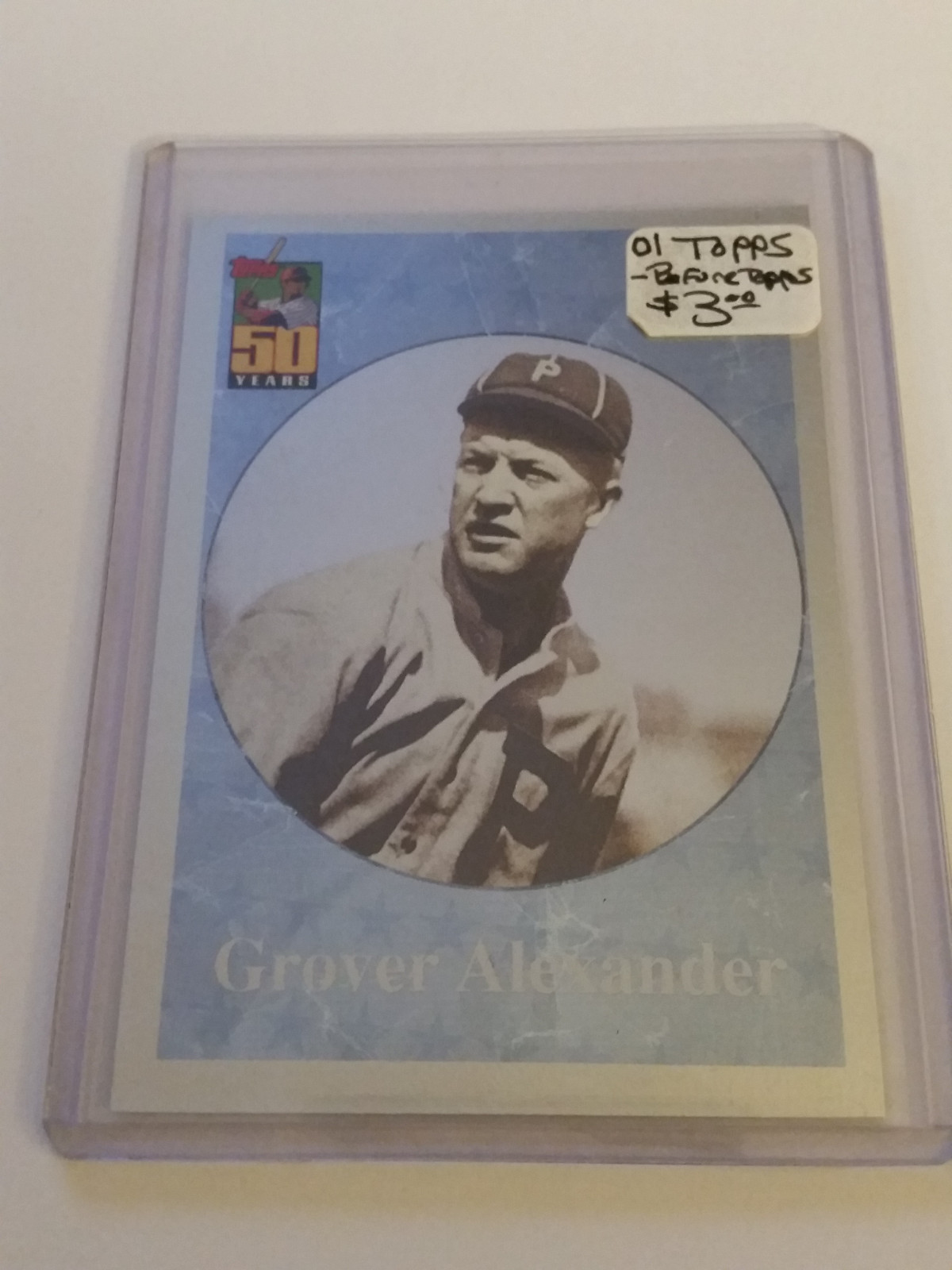 2001 Topps Before There Was Topps #BT9 Grover Alexander : Philadelphia ...