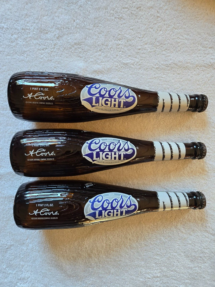 Coors Light and Original Banquet Beer Limited Edition Baseball Bat Beer ...