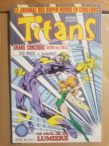 TITANS N°80 Editions LUG (Marvel) Spiderman Xmen Star wars Iron Man | eBay