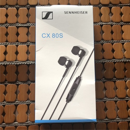 Sennheiser CX80S Earphones With Mic In-ear Wired 3.5 mm Jack Black ...