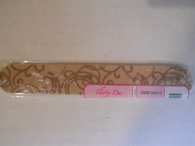 NIP Thirty One Gifts SANDY SWIRL Manicure Nail File | eBay