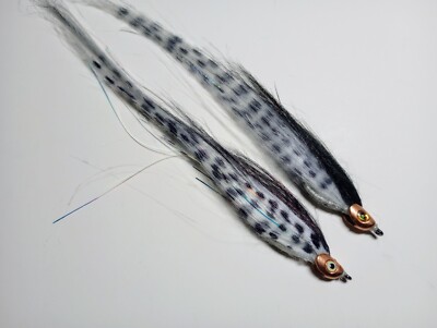 2- 8" Weedless Flies Weighted Flies Pike Flies Saltwater Flies | eBay