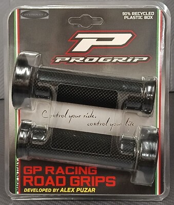 Pro Grip 780 GP Racing Motorcycle Grips 7/8" Superbike SBK Grips Black ...