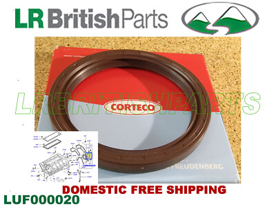 LAND ROVER OIL SEAL REAR CRANKSHAFT OIL SEAL RANGE ROVER 03-05 ...