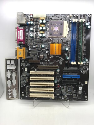 ECS K7S5A Motherboard Socket A SiS 735S 256MB DDR ATX AMD Duron 900Mhz ...