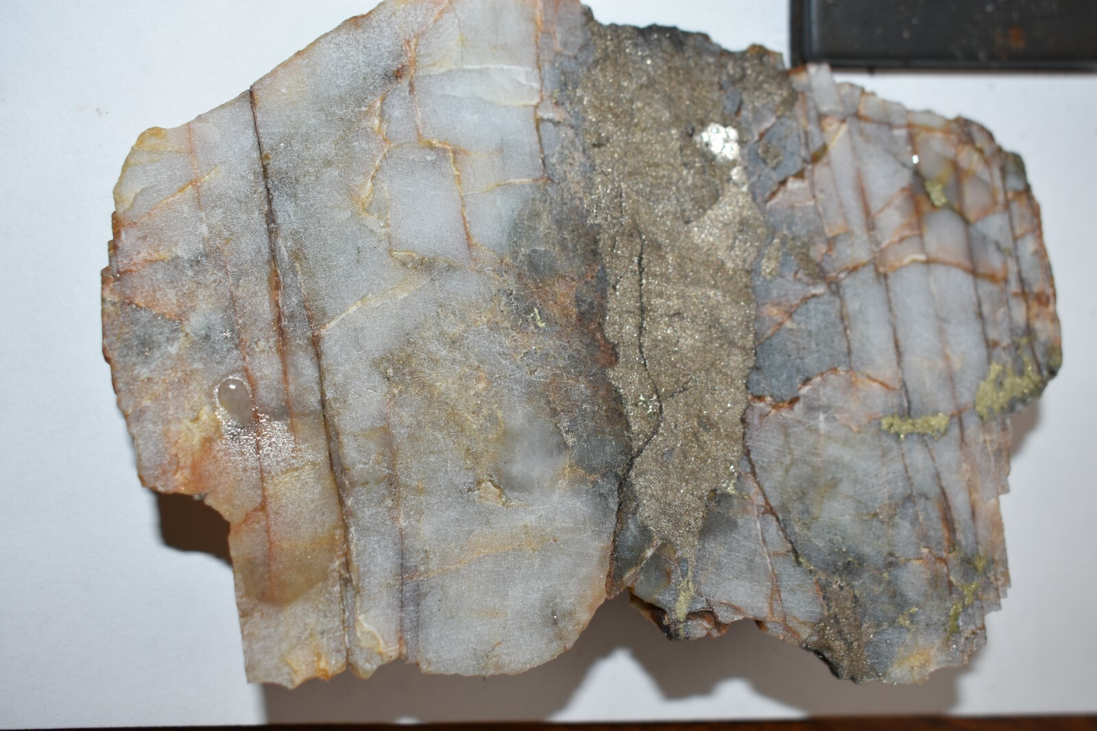 Gold Silver Quartz Ore 1800s Ore Knob Copper Mine North Carolina ...