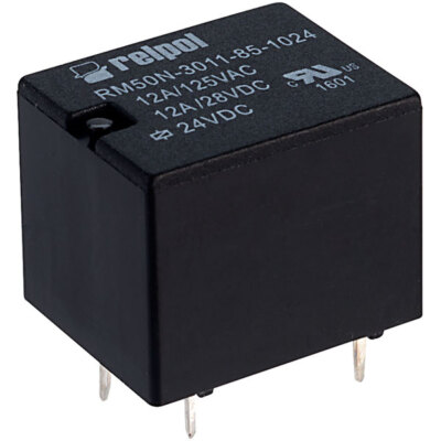 Relpol RM50N-3011-85-1024 SPDT Miniature Relay 24V 12A PCB | eBay