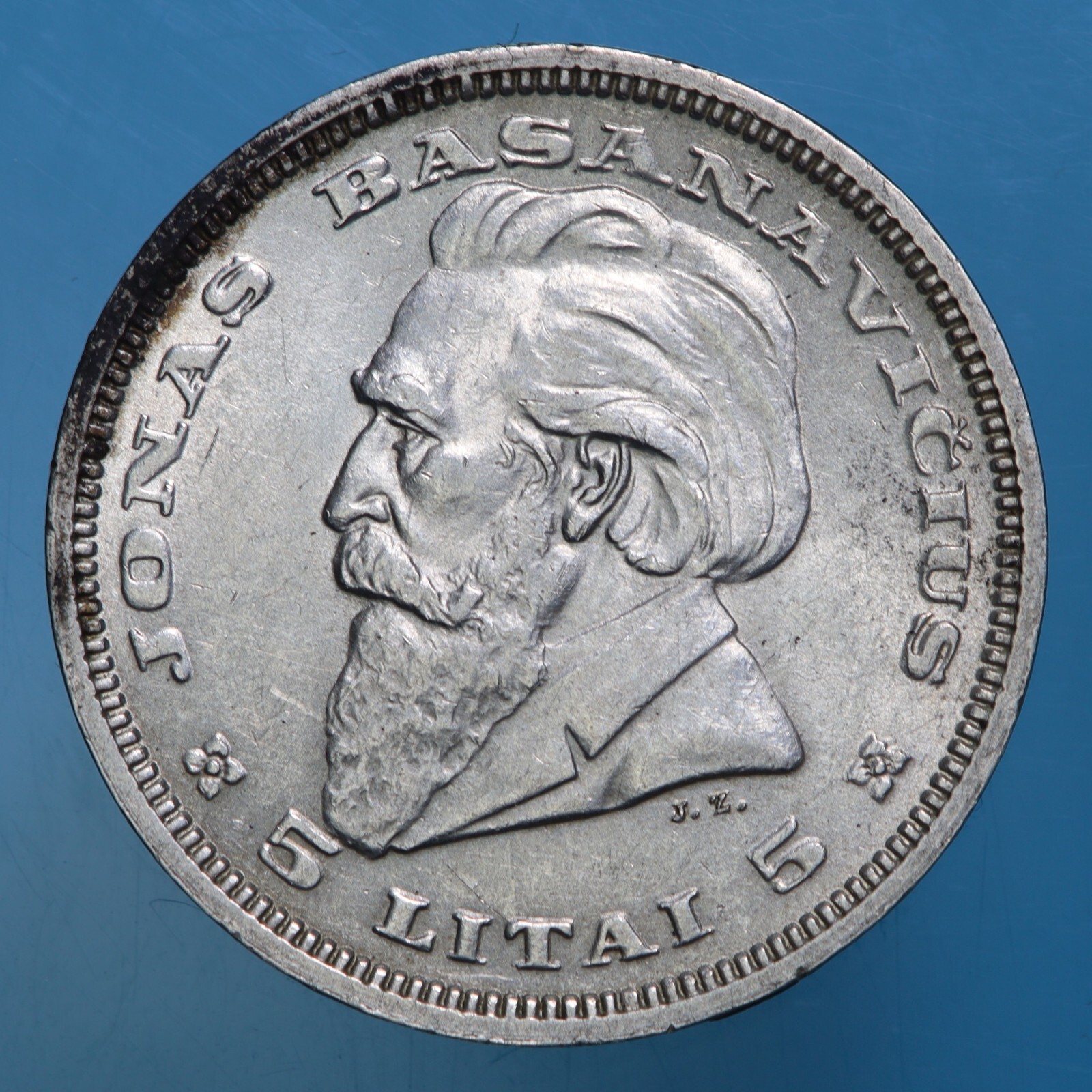 LITUANIA 5 LITAI 1936 SILVER COIN ARGENTO MONETE DA COLLEZIONE ...