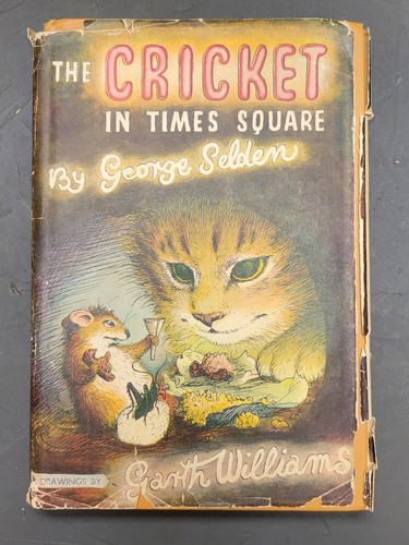 The Cricket In Times Square By George Selden Book Club Edition | eBay