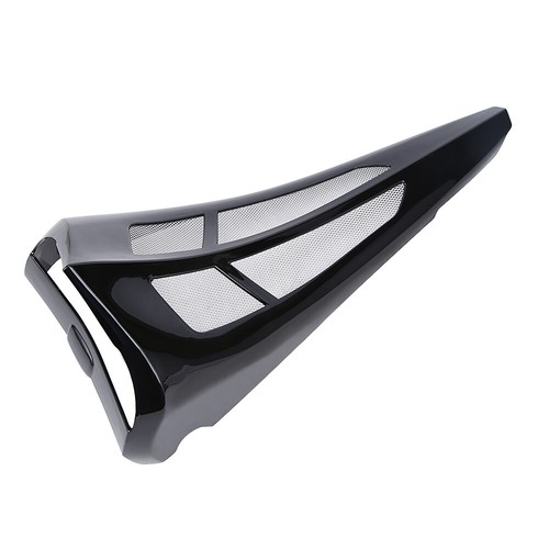 Vivid Black Chin Spoiler Scoop For Harley Touring Road King Street ...