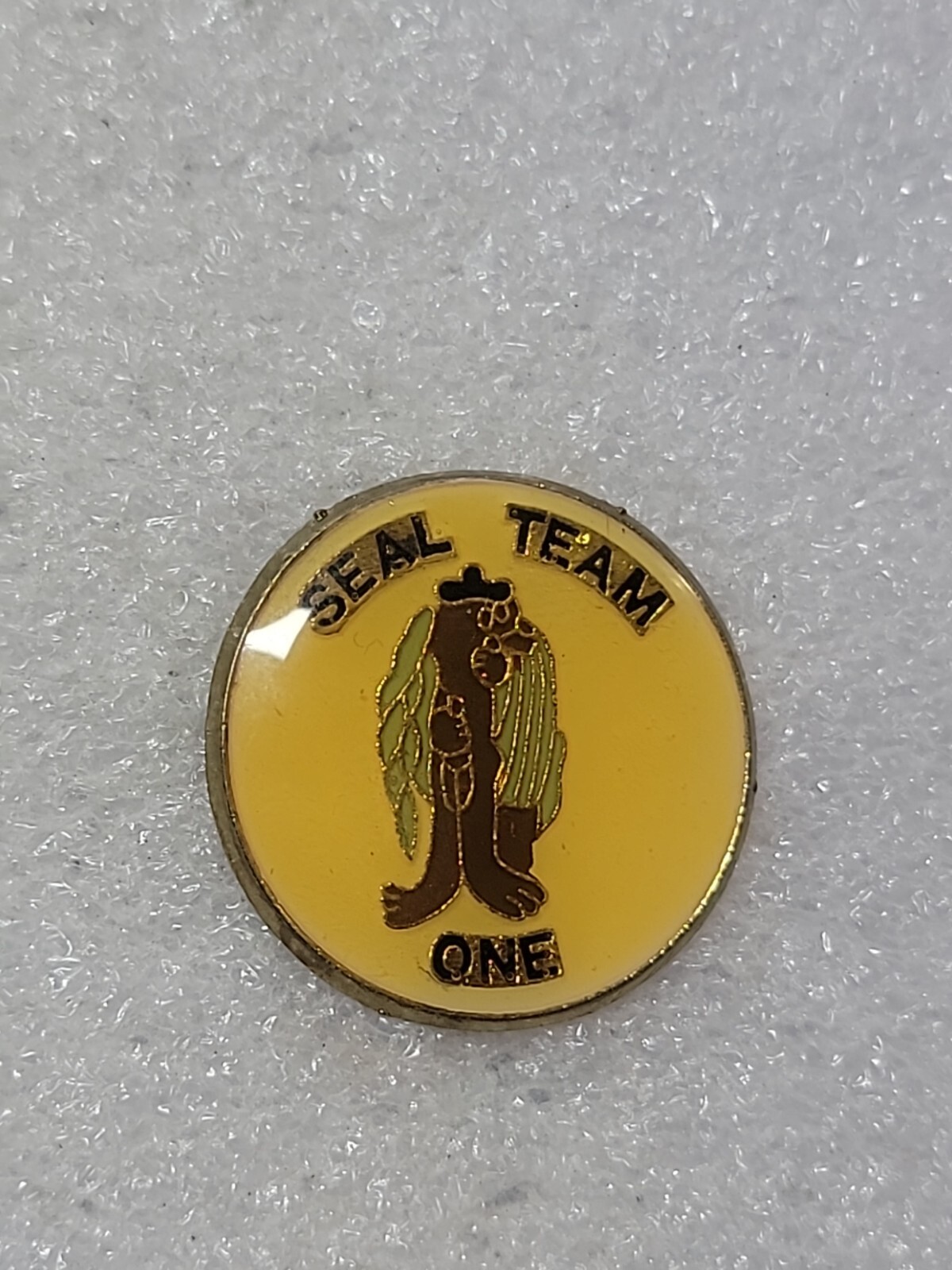 Seal Team 1 One US Navy USN Lapel Hat Pin Badge 1 inch Enamel Seal ...