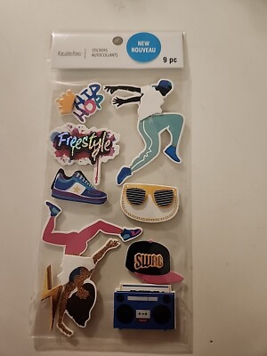 Recollections HIP HOP FREESTYLE Scrapbooking stickers | eBay