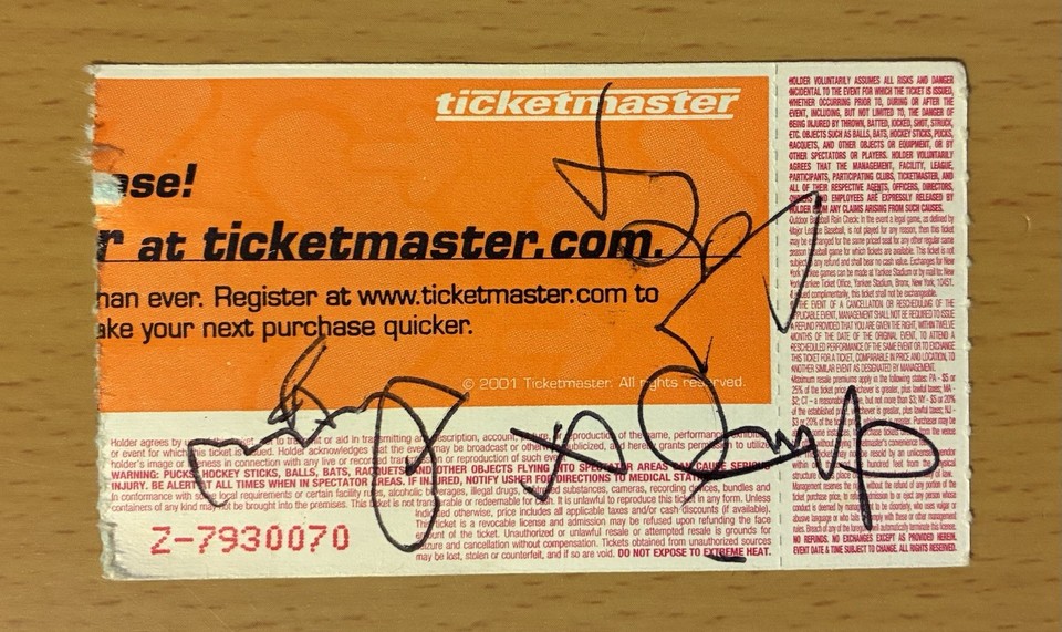 2002 SNEAKER PIMPS BLOODSPORT TOUR T.T.'S CAMBRIDGE MA CONCERT TICKET ...