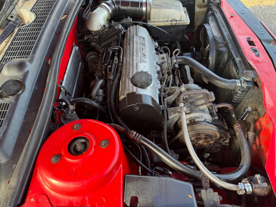 1986 Dodge Daytona Turbo Z 27,000 Miles 1 Owner All Original Barn Find ...