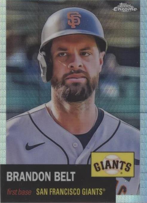 2022 Topps Chrome Platinum Anniversary - Brandon Belt #369 Prism ...