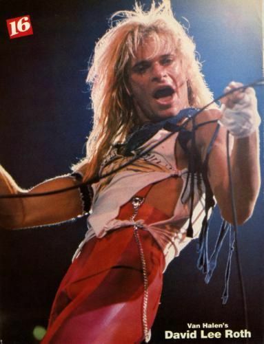 David Lee Roth Poster 16"x24" | eBay