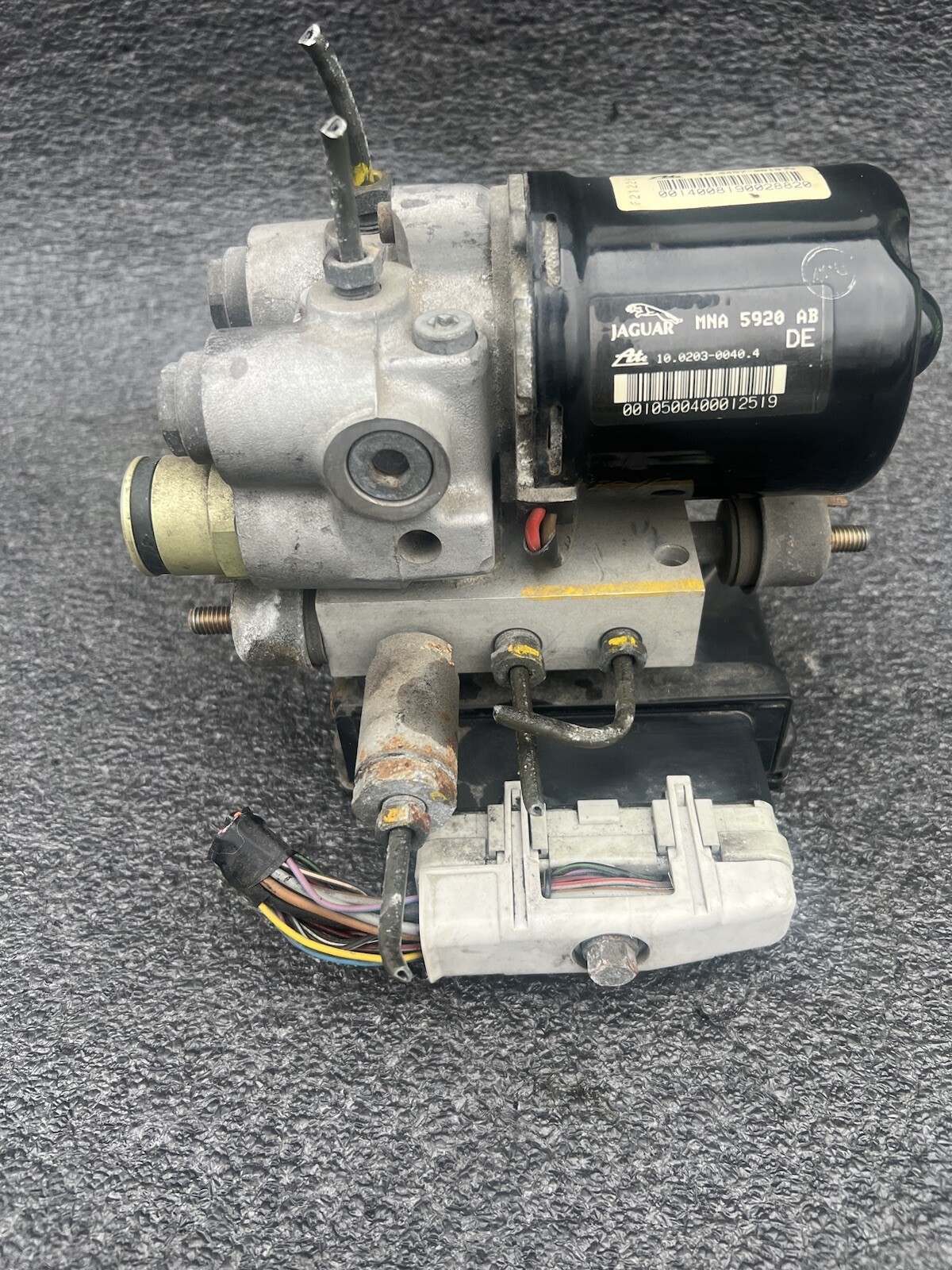 🚘95-97 JAGUAR XJ6 XJR XJ12 XJS ANTI SKID LOCK ABS BRAKE PUMP WITH ...