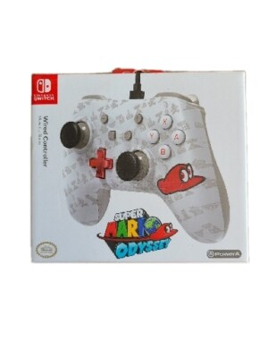 Nintendo Switch Super Mario Bros. Odyssey Cappy Edition Controller ...