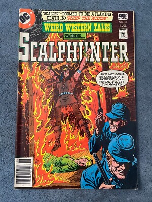 Weird Western Tales #58 Mark Jewelers DC Comics 1979 Scalphunter ...