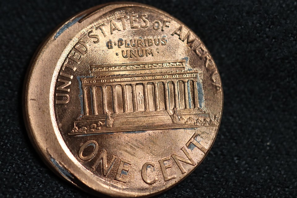 1999 LINCOLN CENT OFF CENTER APPROX 10% UNC A25 | eBay