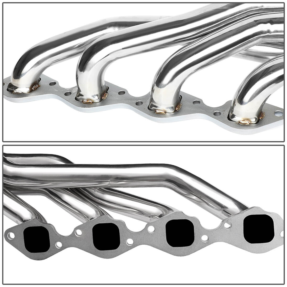 FOR 65-73 CHEVY/GM BBC V8 366-454 SHORTY EXHAUST HEADER MANIFOLD W ...