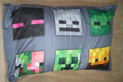Minecraft Pillow Case Standard Bedding | eBay