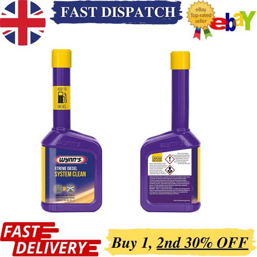 WYNNS EXTREME POWERFUL DIESEL FUEL SYSTEM EGR VALVE DPF CLEANER ...