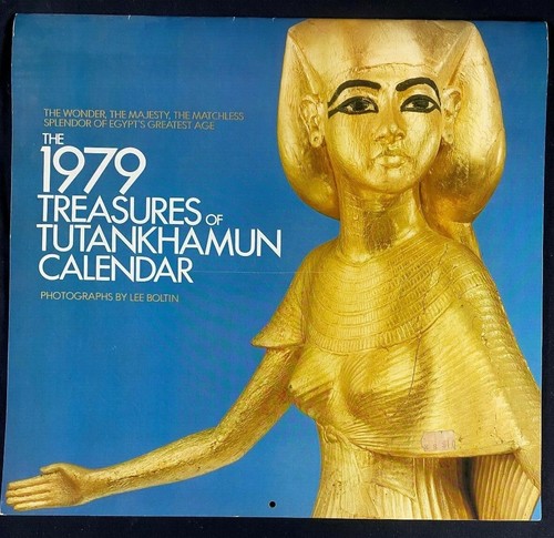 70 - treasures of tutankhamun, calendar, metropolitan museum of art ...