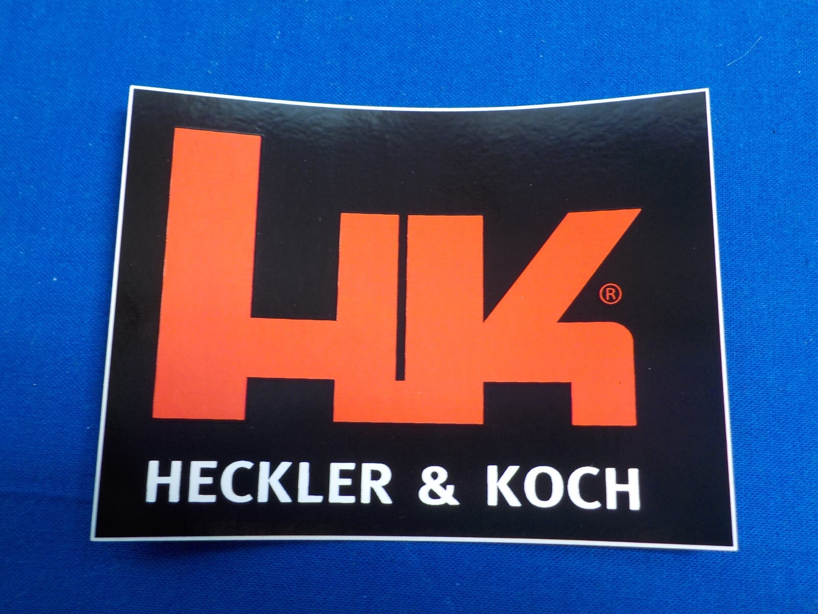 HK HECKLER & KOCH FIREARMS DECAL/STICKER 4"X3" | eBay