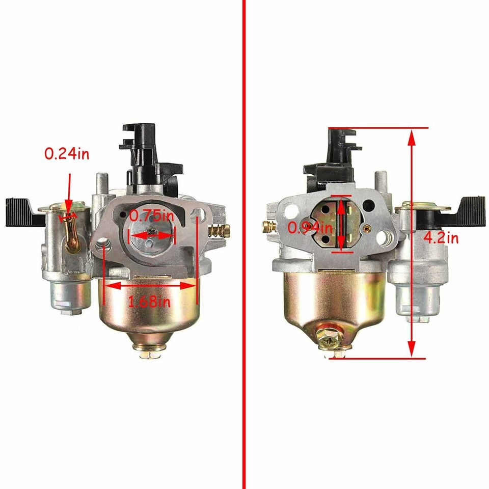 Carburetor For Honda F501 (Type A1) Tiller Part 16100-733-055 16100-733 ...