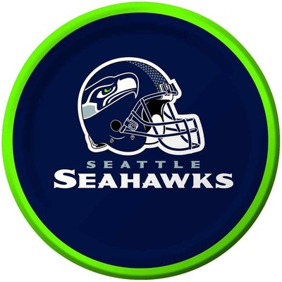 Seattle Seahawks NFL Pro Football Sports Banquet Party 7" Paper Dessert ...