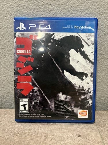 Godzilla (Sony PlayStation 4, 2015) PS4 Case & Game Rare - Tested ...