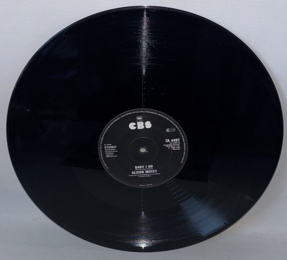 Alison Moyet – Love Resurrection - 1984 Vinyl 12" Single - CBS TA 4497 ...