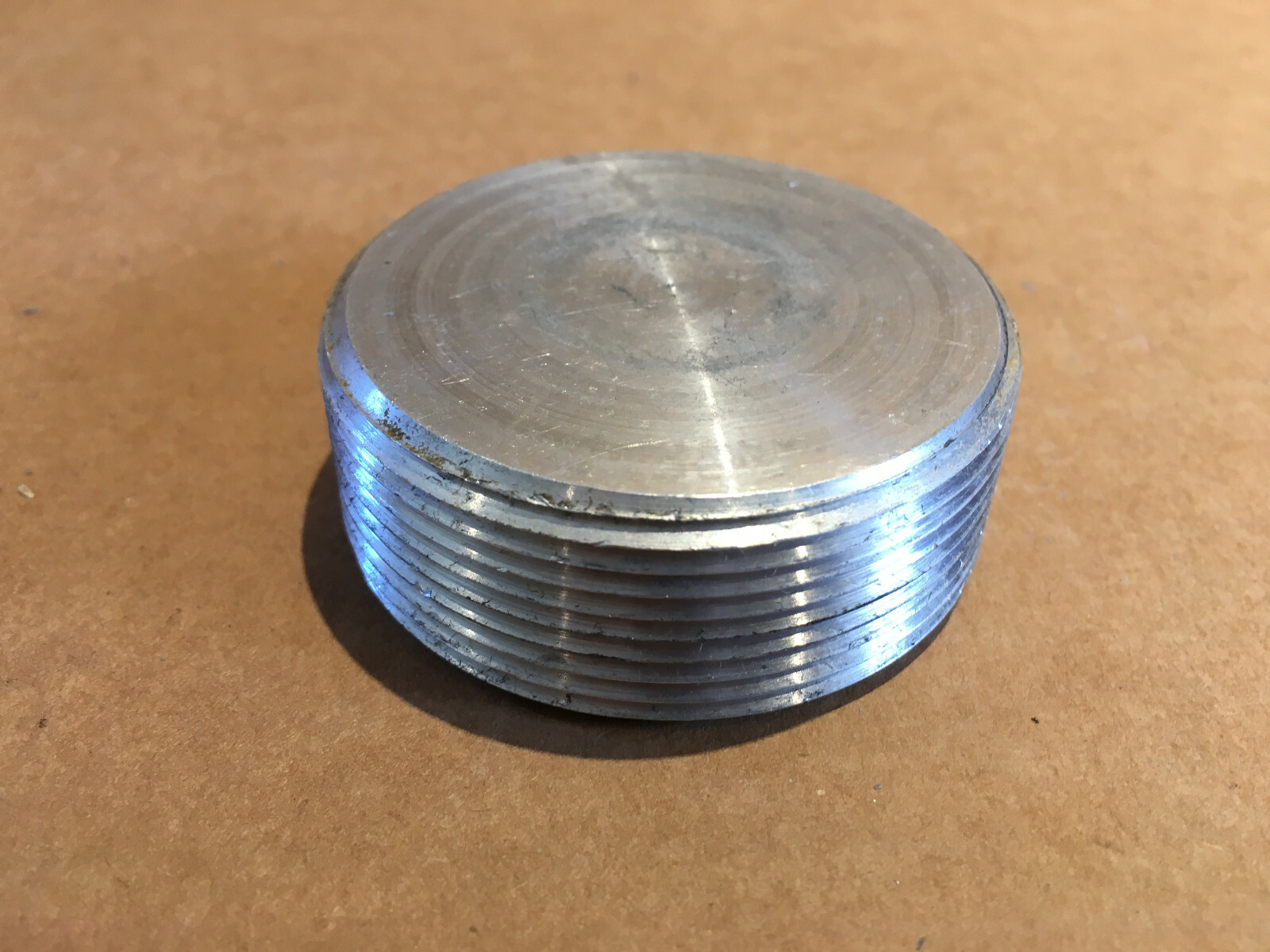 APPLETON PLG-200A 2" ALUMINUM RECESSED PLUG, THREADED, CONDUIT | eBay