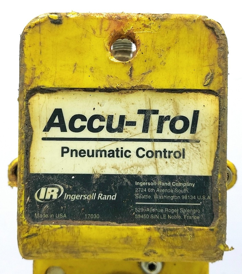 IR Ingersoll Rand 17030 Accu-Trol Pneumatic Remote Control Unit 0452 | eBay