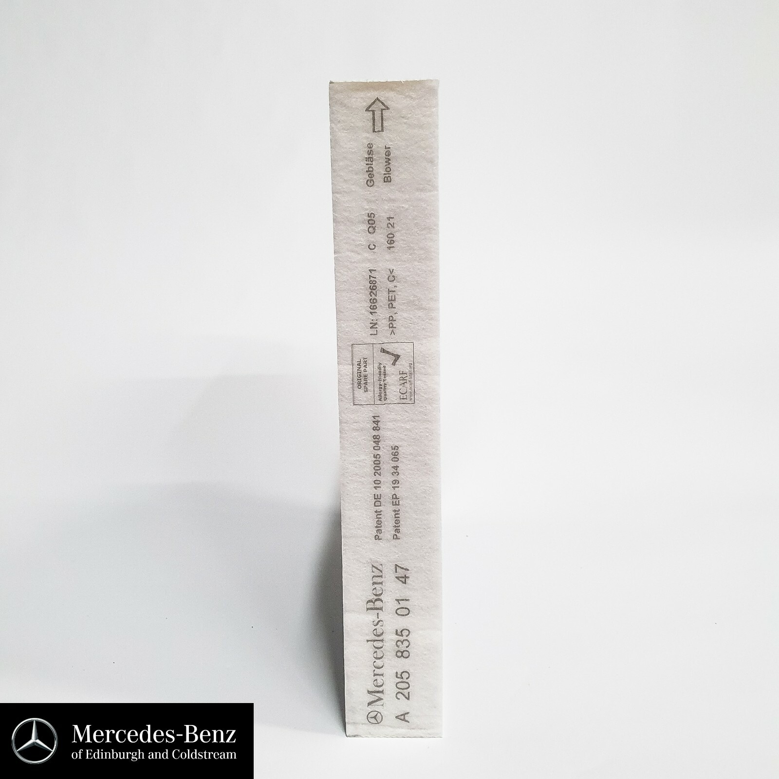 Genuine Mercedes-Benz Cabin Pollen Filter 205 C Class A2058350147 | eBay UK