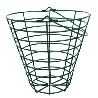Steel Wire Golf Range Buckets Metal Ball Carrying Container With Handle ...