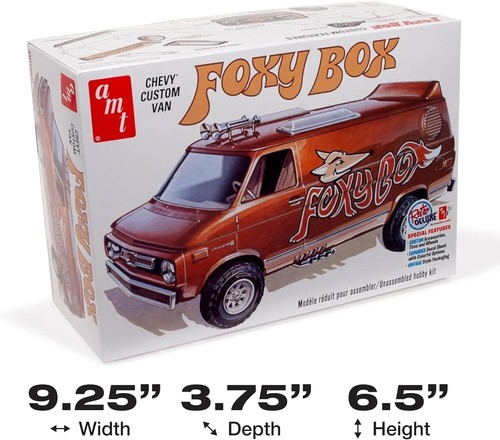 AMT Models 975 Chevy Van Foxy Box 1:25 Scale Model Kit | eBay