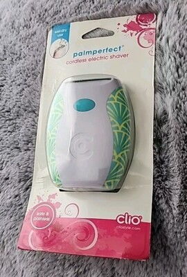 NEW! Clio Palmperfect Cordless Women’s Electric Shaver Wet and Dry Use ...