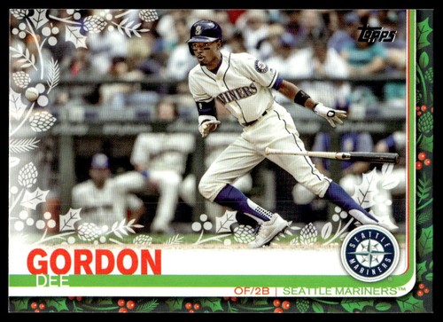 2019 Topps Holiday #HW18 Dee Gordon Seattle Mariners | eBay