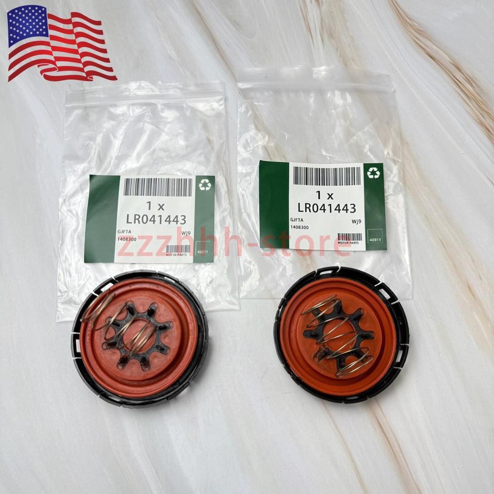 2 Sets PCV Valve Repair Kit For Land Rover Range Rover 2010-2014 Jaguar ...