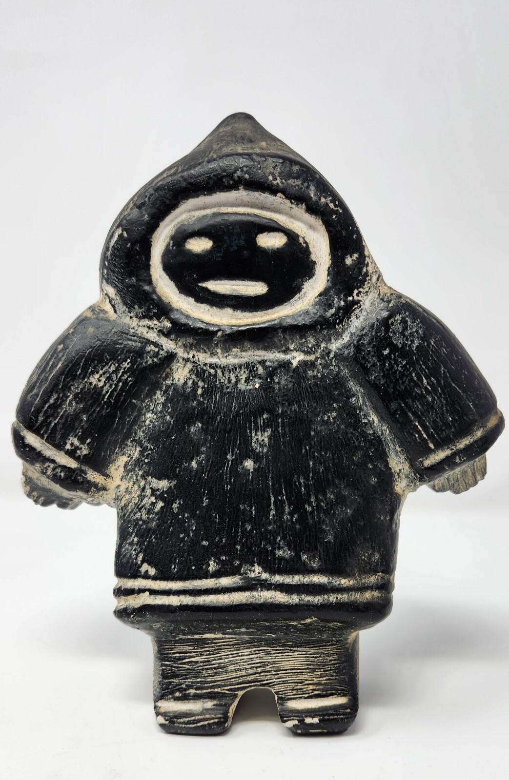 Rare Inuit Eskimo Baffin Boy Swityk Canada Sculpture Signed | eBay