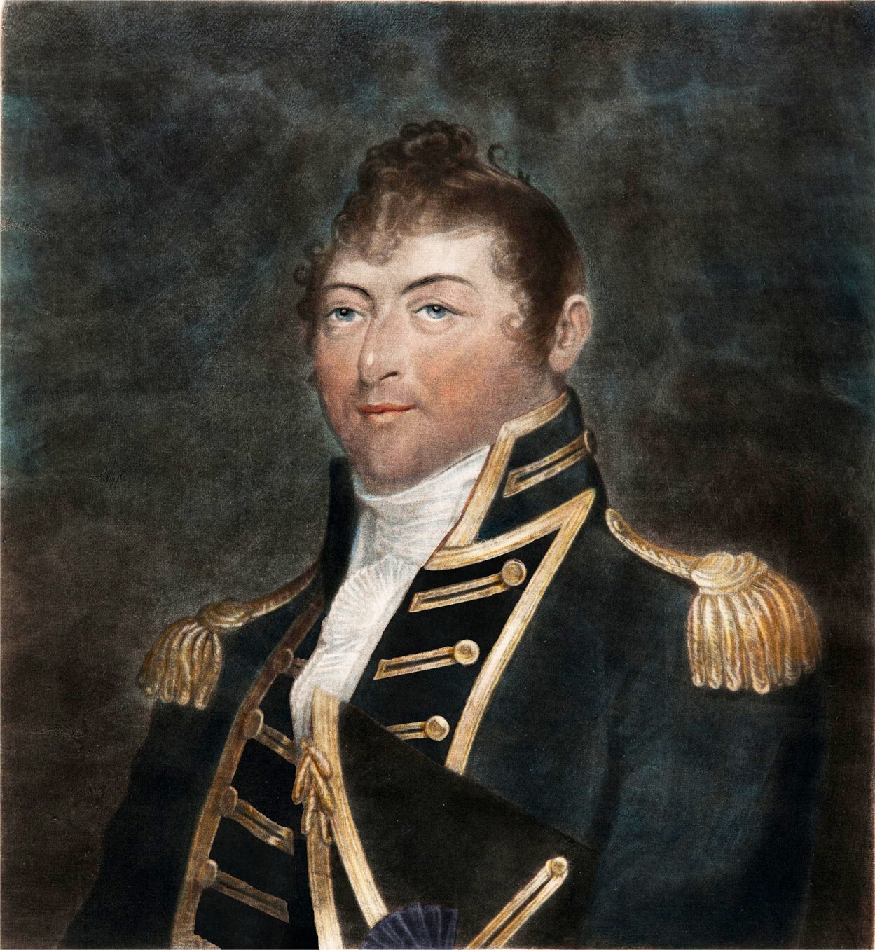 ISAAC HULL USS Constitution HMS Guerriere engraving FRAMED PRINT ...